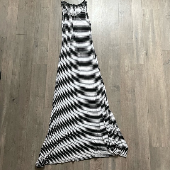 Love Culture | Dresses | Bogo Flattering Black And White Stripe Maxi ...